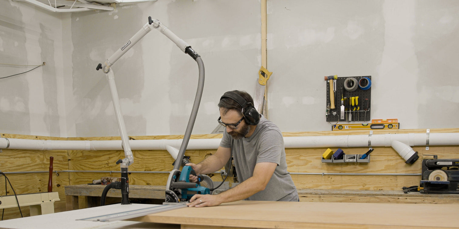 ThirdHand Dust Collection Boom Arm – Mullet Tools