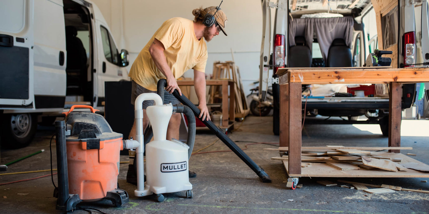 Dust collection and fume extraction tools for shop and jobsite cleanup ...