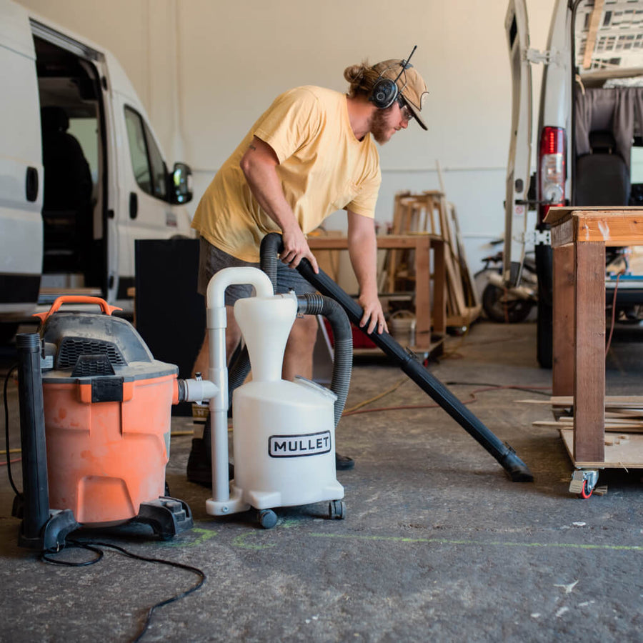 Dust collection and fume extraction tools for shop and jobsite cleanup ...