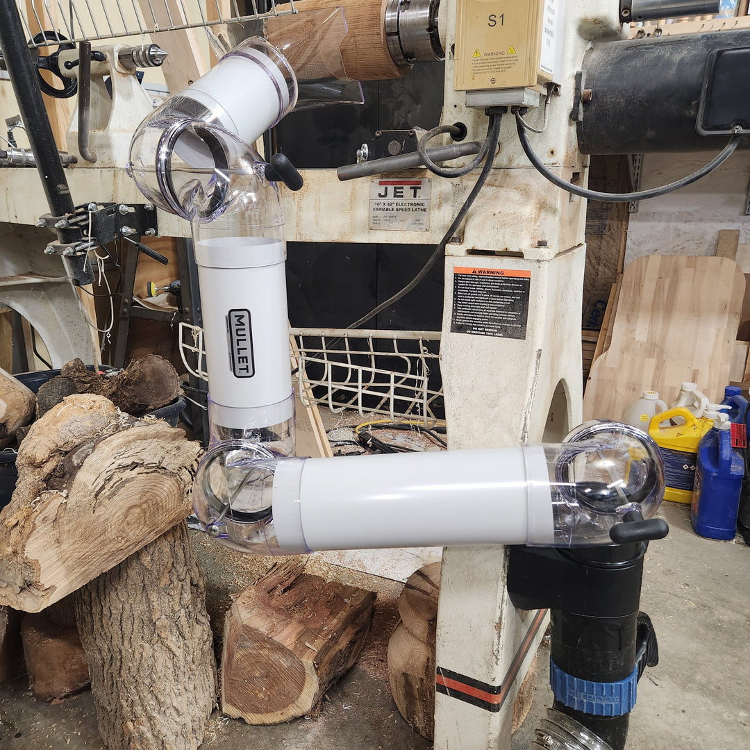 4-inch Boom Arm for Dust Collectors – Mullet Tools