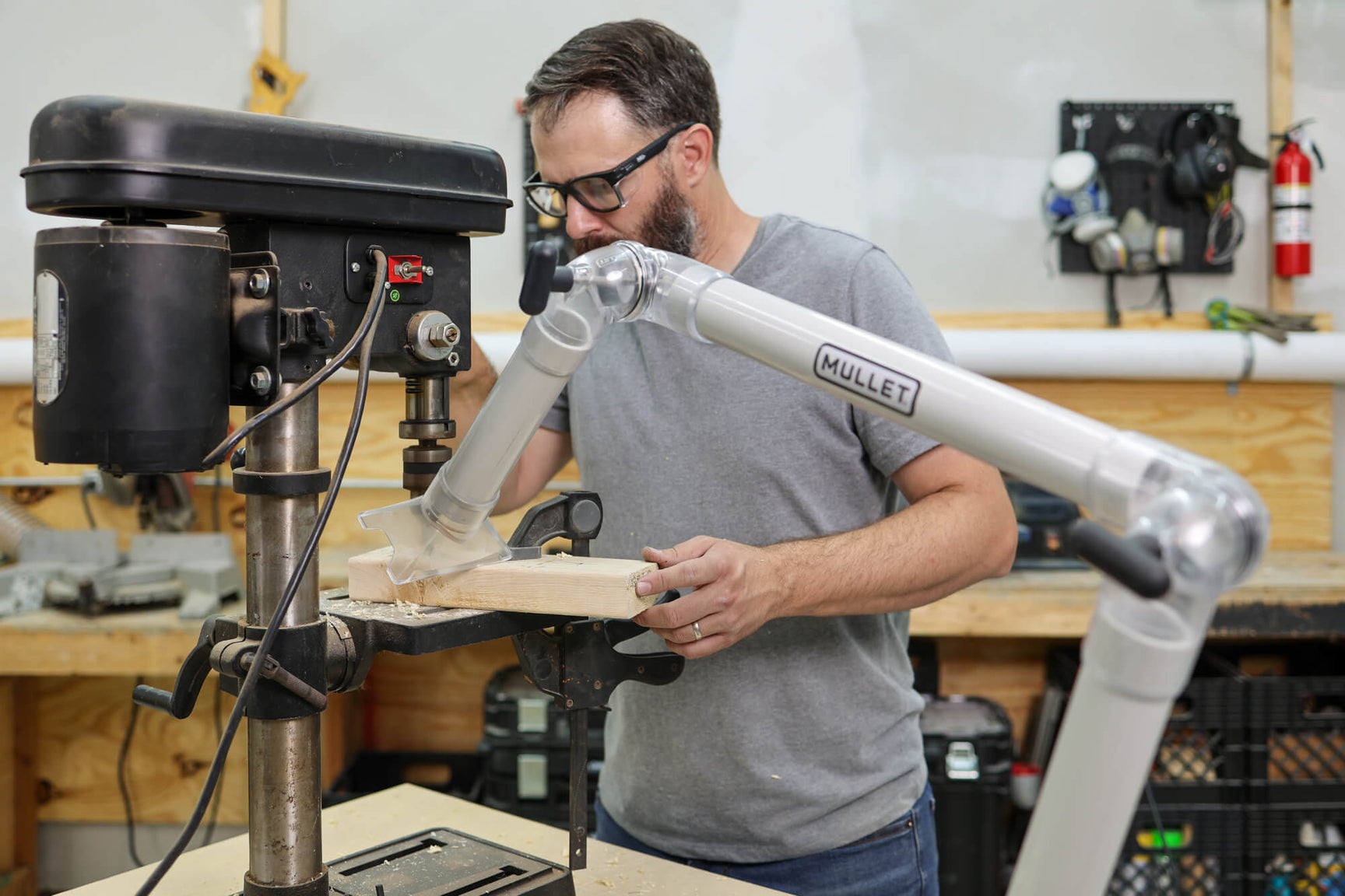 ThirdHand Dust Collection Boom Arm – Mullet Tools