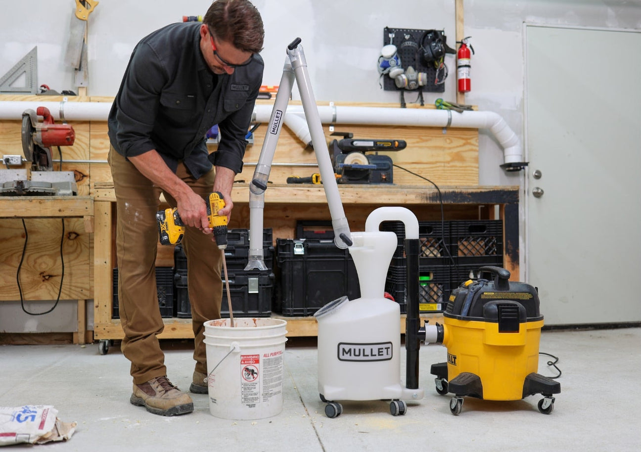 ThirdHand Dust Collection Boom Arm – Mullet Tools