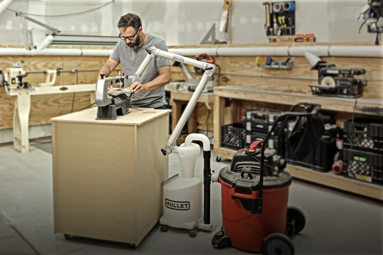 Dust collection and fume extraction tools for shop and jobsite cleanup ...