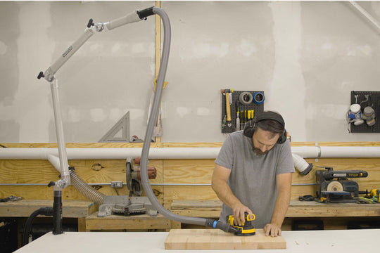 ThirdHand Dust Collection Boom Arm – Mullet Tools