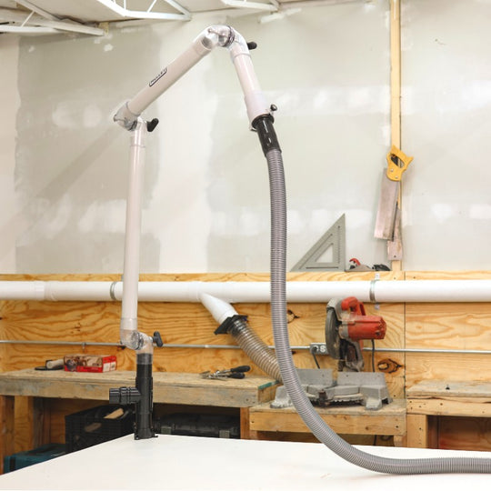 2-inch ThirdHand Dust Collection Boom Arm – Mullet Tools