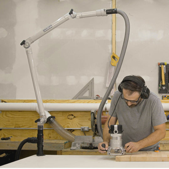 ThirdHand Dust Collection Boom Arm – Mullet Tools