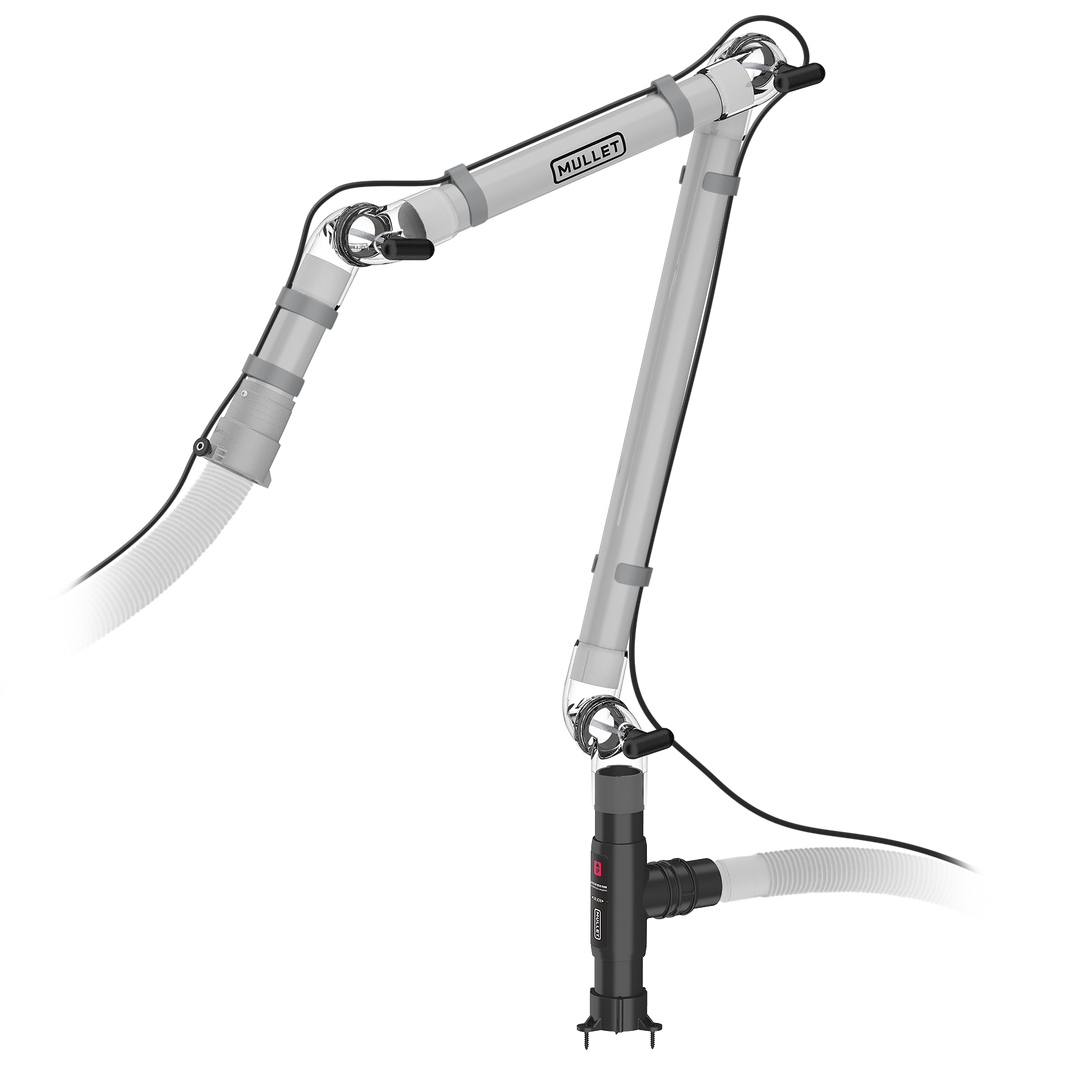 Power Cord Clips for 2-inch Boom Arm PVC Pipe (6-Pack) – Mullet Tools