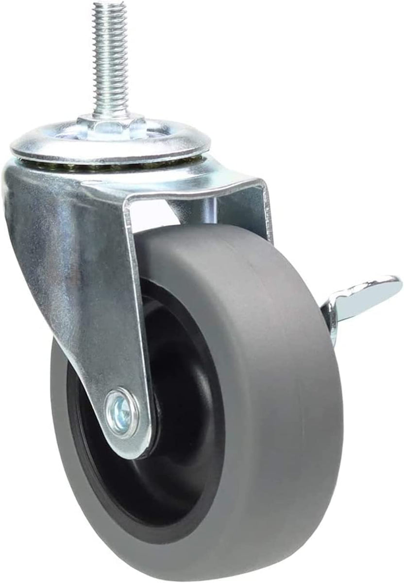 3-Inch Threaded Swivel Stem Caster – Mullet Tools